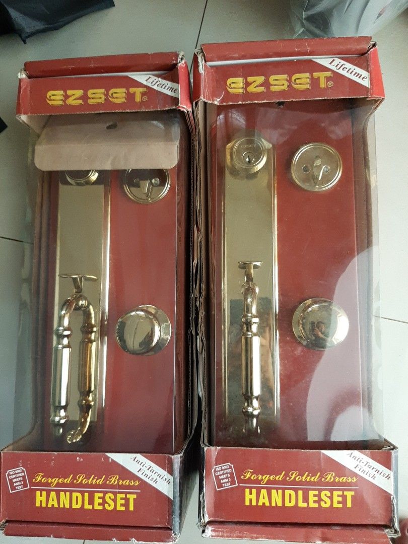 Main Door Handle Set, Furniture & Home Living, Security & Locks, Locks ...
