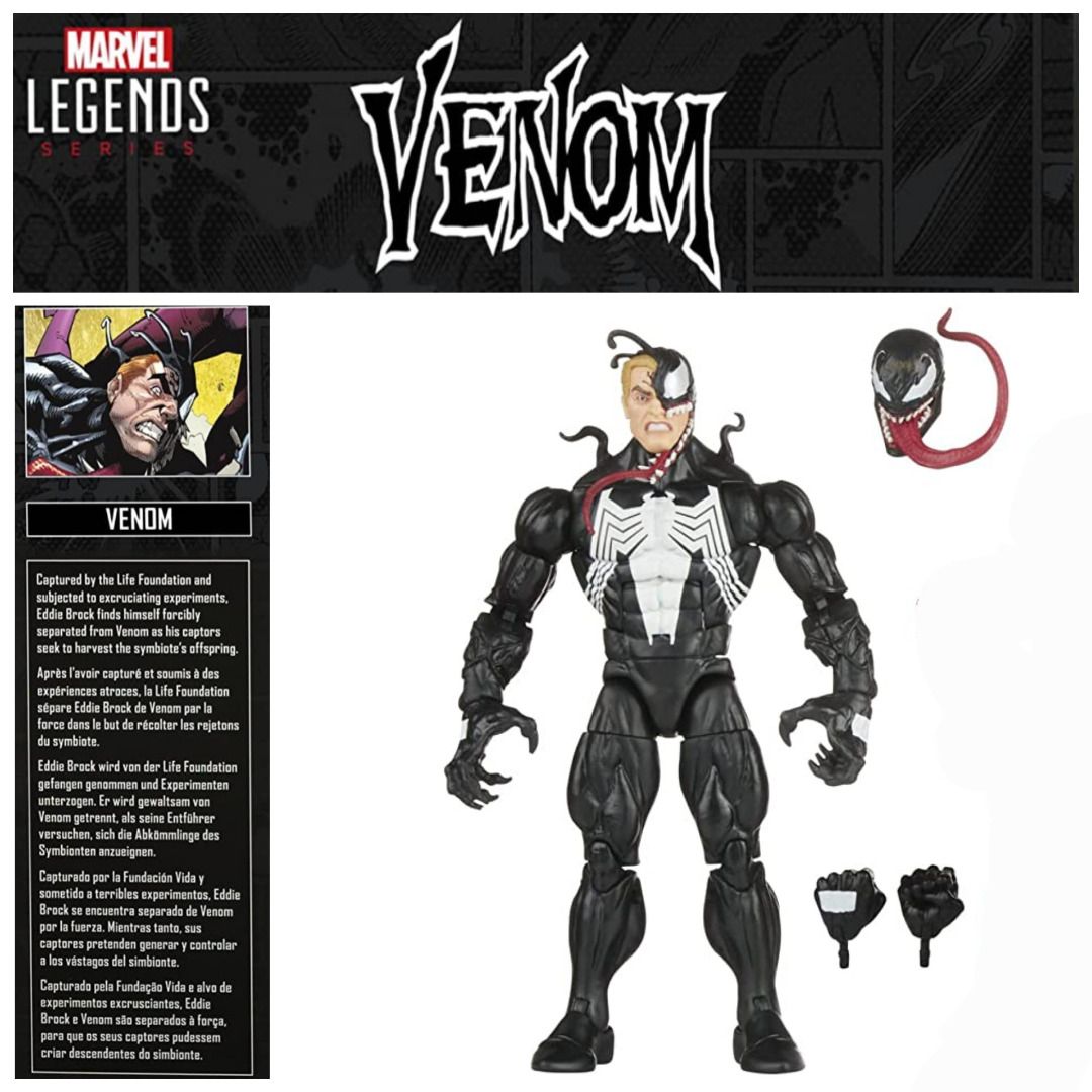 Marvel Legends Series Venom Multipack figures - Venom, Agony & Marvel's ...