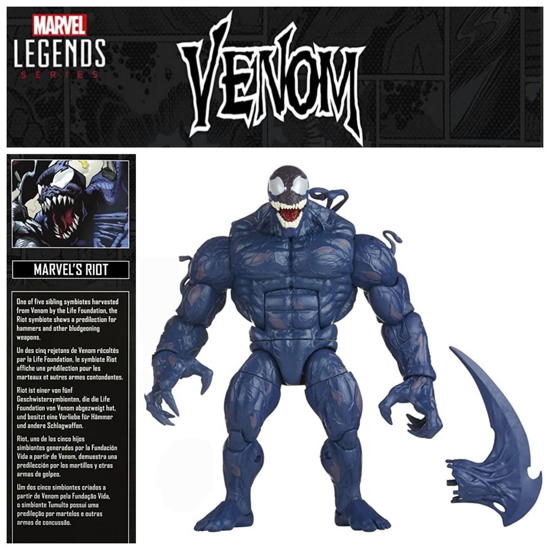 Marvel Legends Series Venom Multipack figures - Venom, Agony & Marvel's Riot, Hobbies & Toys ...