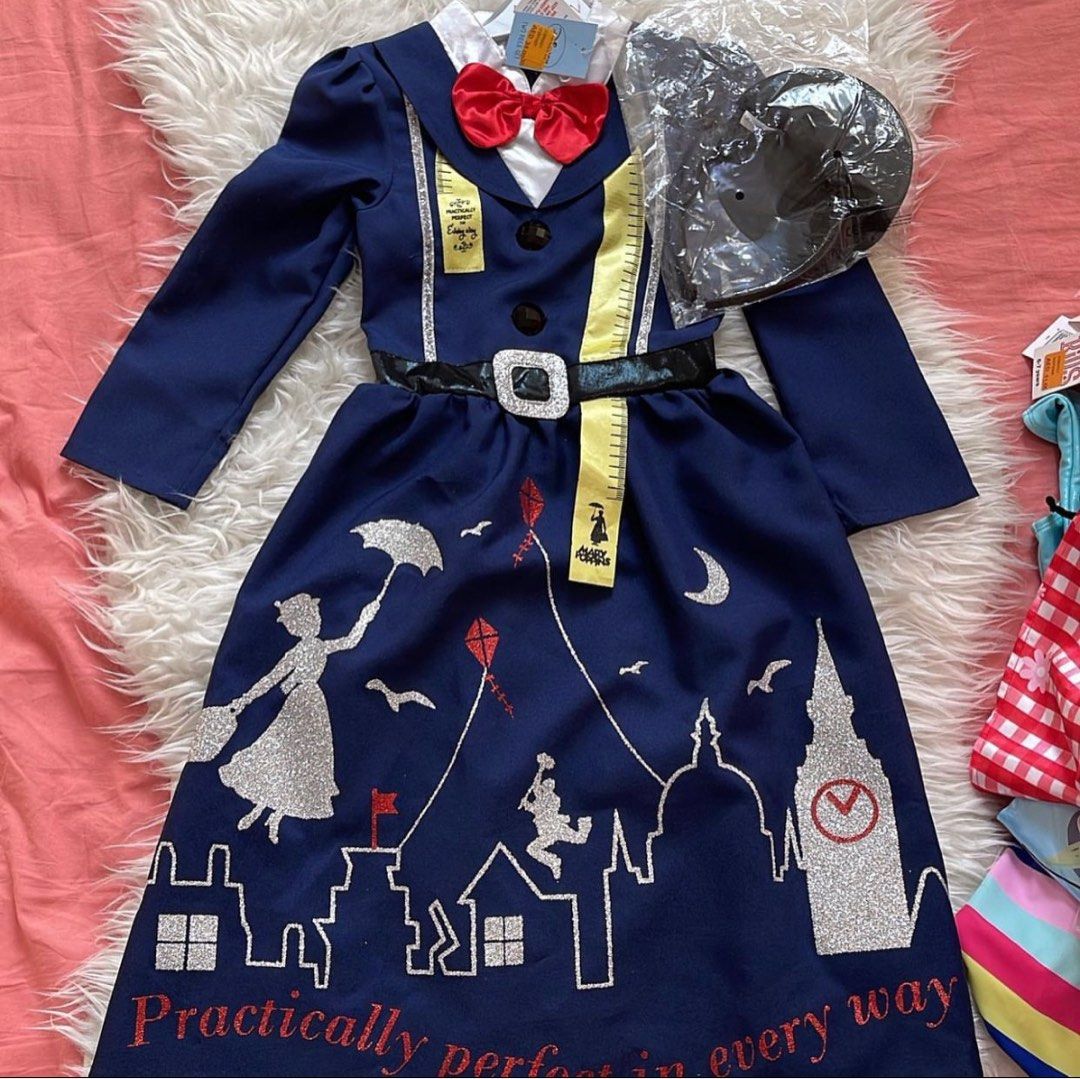 Mary Poppins Costume, Babies & Kids, Babies & Kids Fashion on Carousell