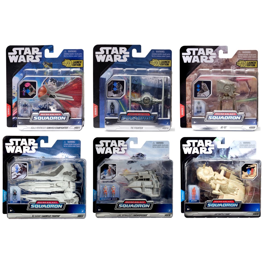 Micro Squadron Galaxy: Light Armoured Series 1 + Star Fighter Class ...