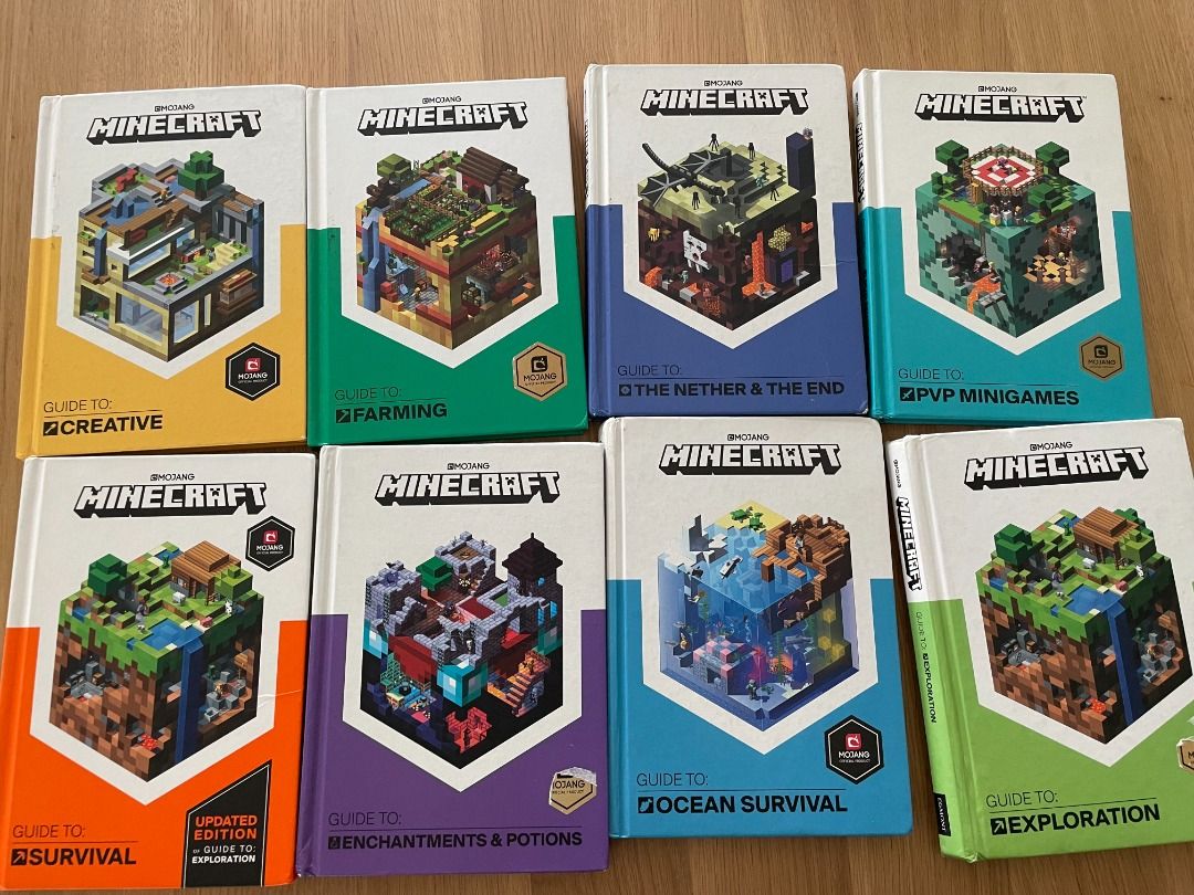 MINECRAFT BOOK COLLECTION, Hobbies & Toys, Books & Magazines, Children ...