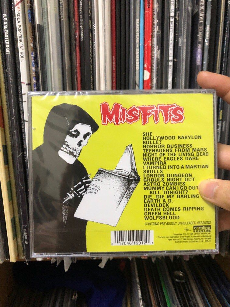 Misfits Collection CD, Hobbies & Toys, Music & Media, CDs & DVDs on Carousell