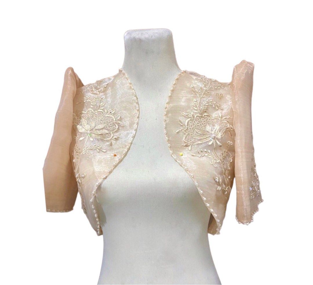 Modern Filipiniana / Bolero Mestiza, Women's Fashion, Dresses & Sets ...