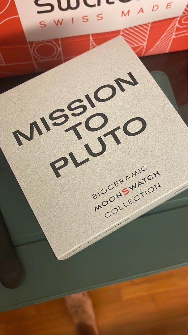 Swatch Moonswatch - Pluto, Men's Fashion, Watches & Accessories ...