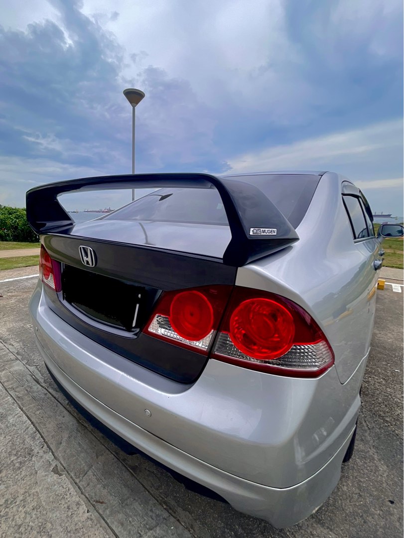Mugen Civic FD Spoiler, Car Accessories, Accessories on Carousell