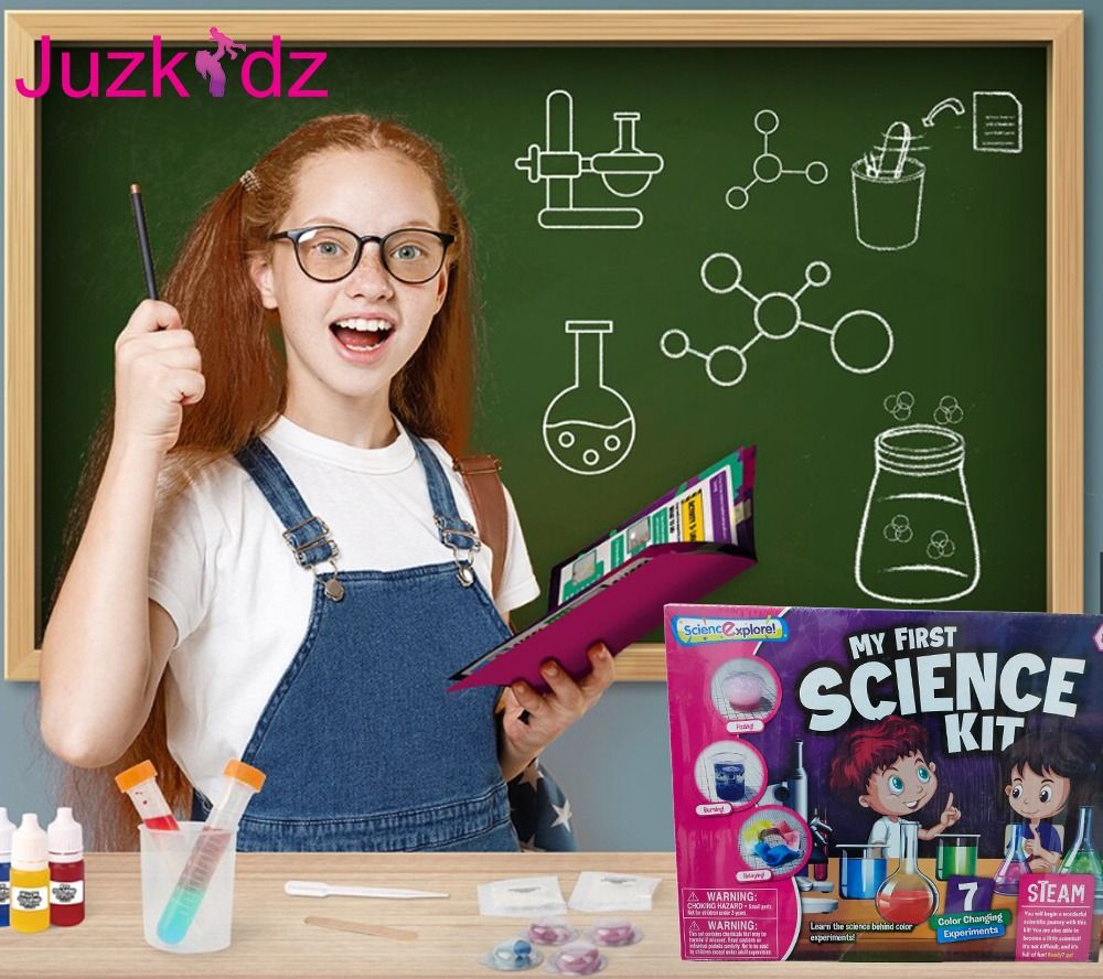 My First Science Kit STEAM Educational Kids DIY Magical Colour Changing ...