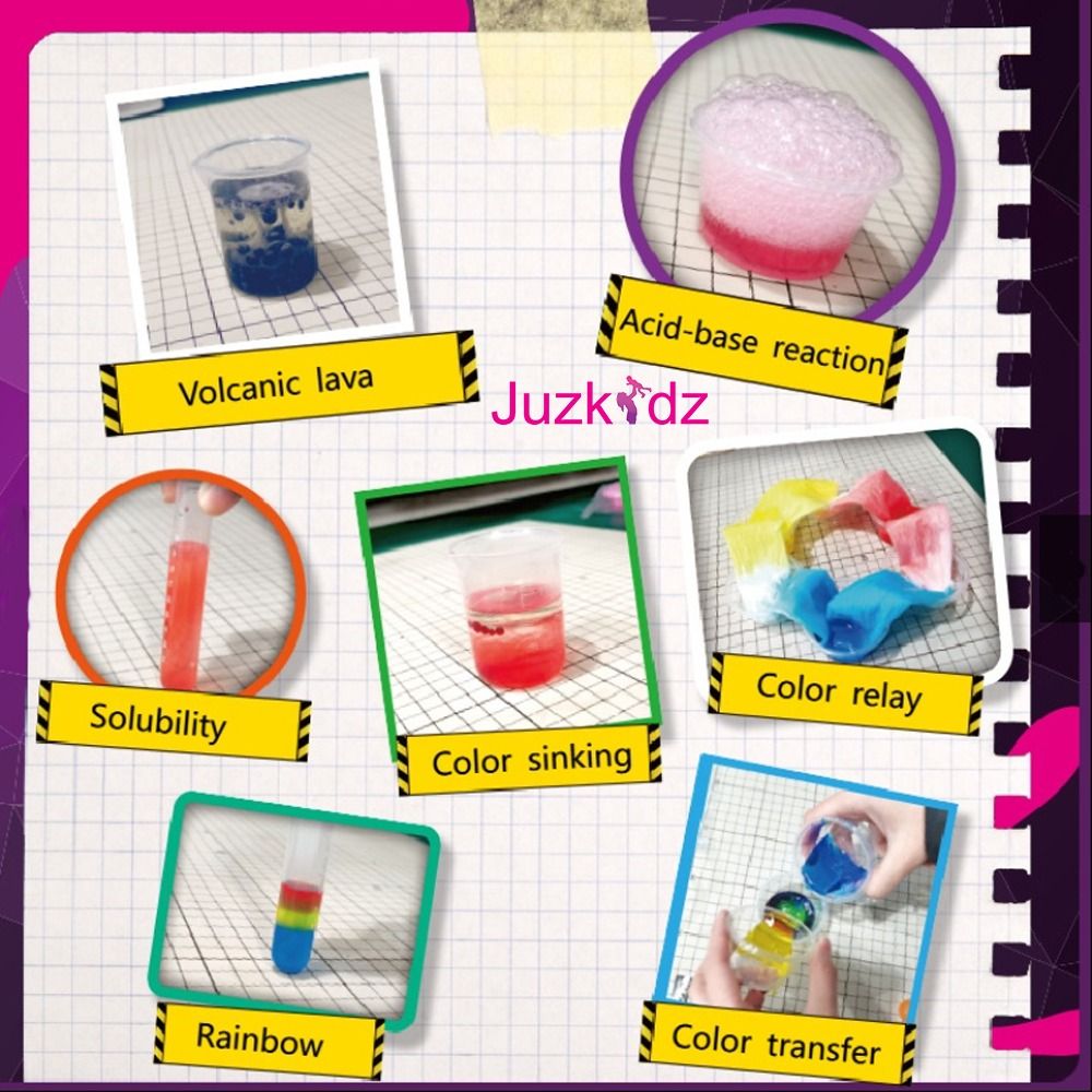 My First Science Kit STEAM Educational Kids DIY Magical Colour Changing ...