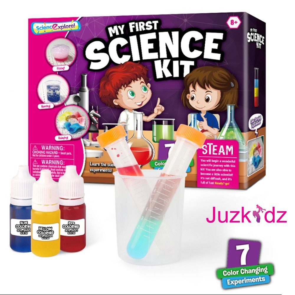 My First Science Kit STEAM Educational Kids DIY Magical Colour Changing ...