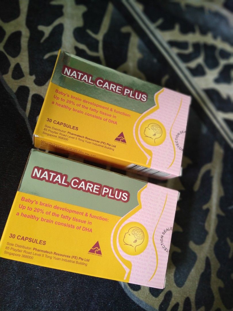 Natal care plus fish oil, Health & Nutrition, Health Supplements ...