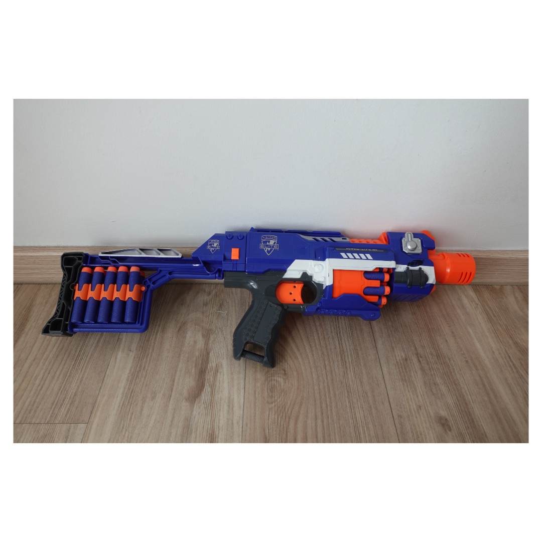 Nerf Gun (Stockade), Hobbies & Toys, Toys & Games on Carousell