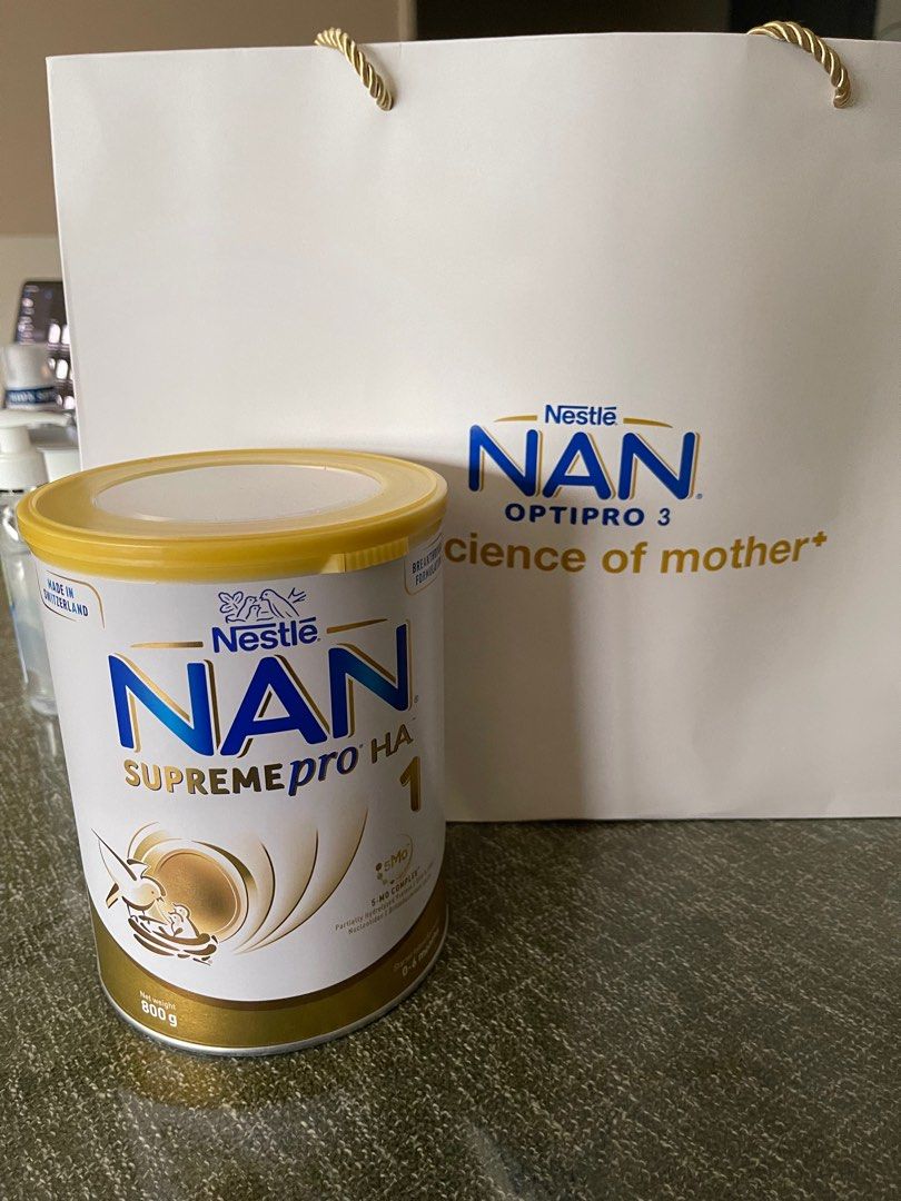 Nestle Nan Supreme Pro HA Stage 1, Babies & Kids, Nursing & Feeding ...