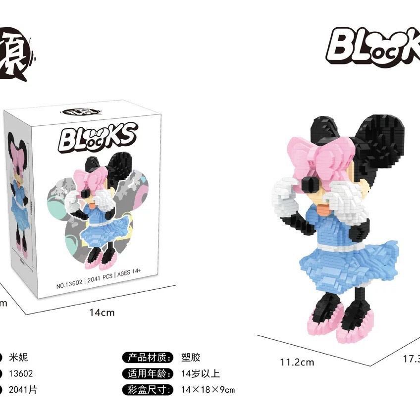 New Style Disney Series Mickey Minnie Mouse Creative Mini Small ...