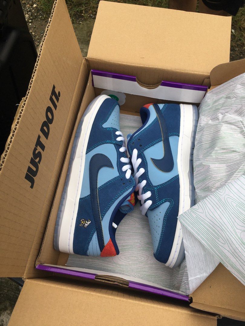 NIKE SB DUNKS WHY SO SAD, Men's Fashion, Footwear, Sneakers on Carousell