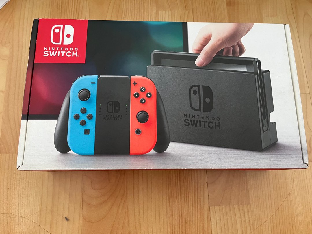 Nintendo Switch Console Gen 1, Video Gaming, Video Game Consoles ...