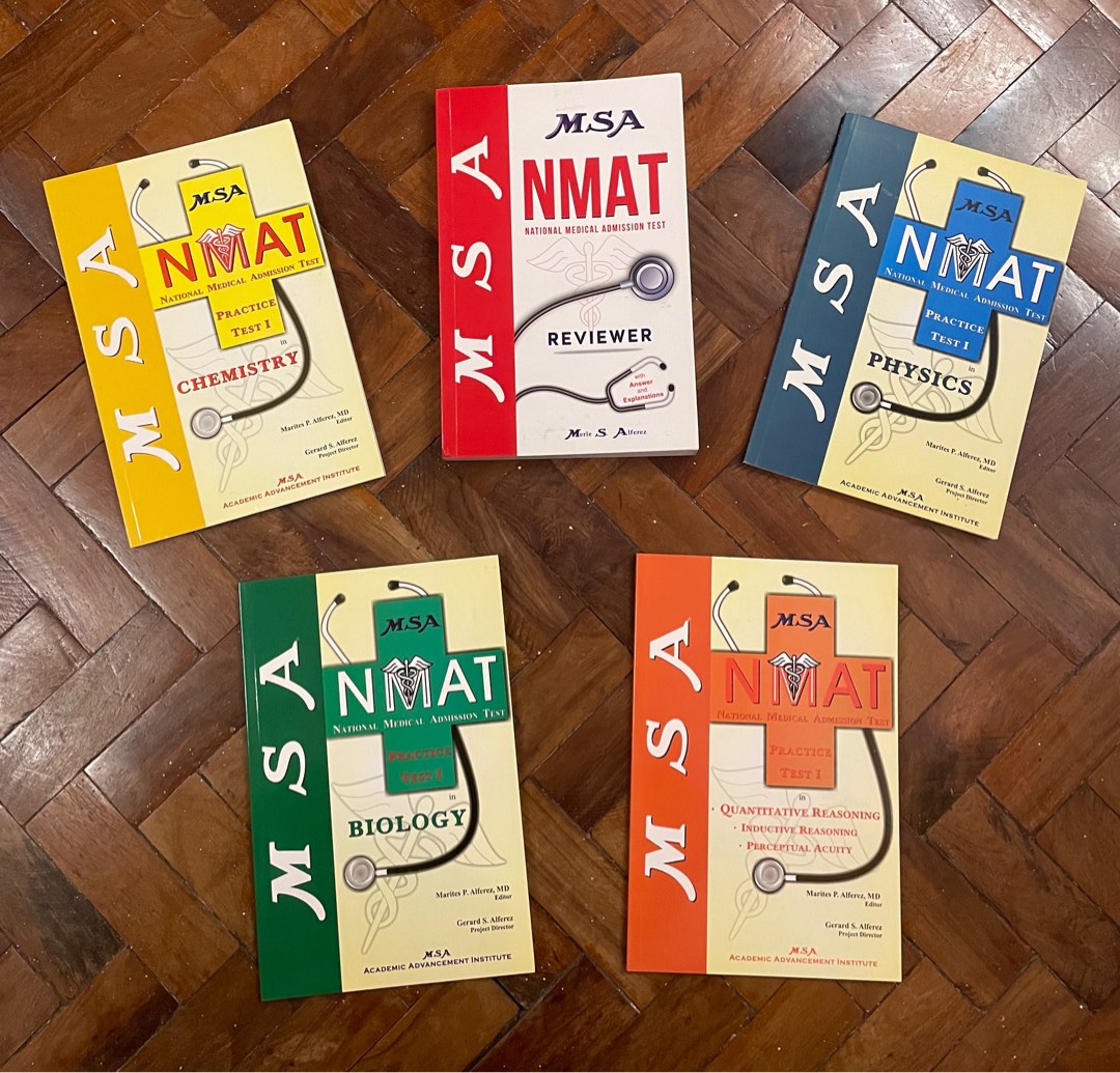 NMAT MSA Reviewer/Practice Tests, Hobbies & Toys, Books & Magazines ...