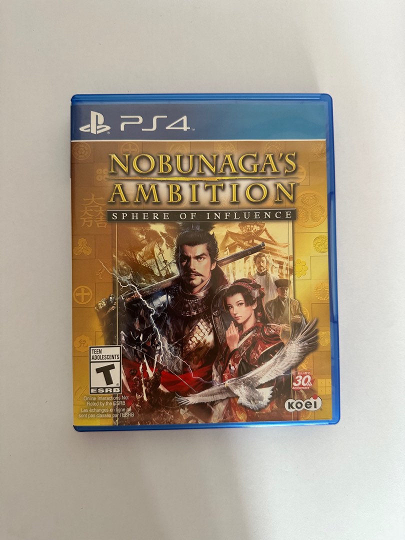 Nobunaga’s Ambition PS4 game, Video Gaming, Video Games, PlayStation on ...