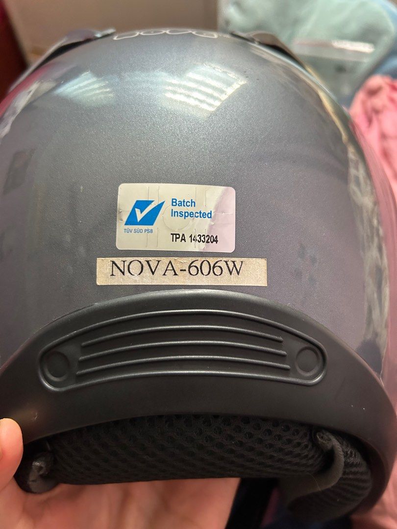 Nova Helmet, Motorcycles, Motorcycle Apparel on Carousell
