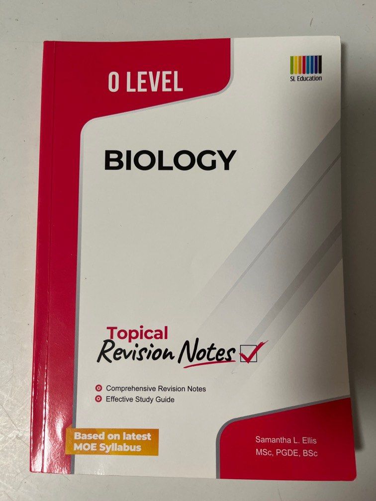 O level Biology Topical Revision Notes, Hobbies & Toys, Books ...