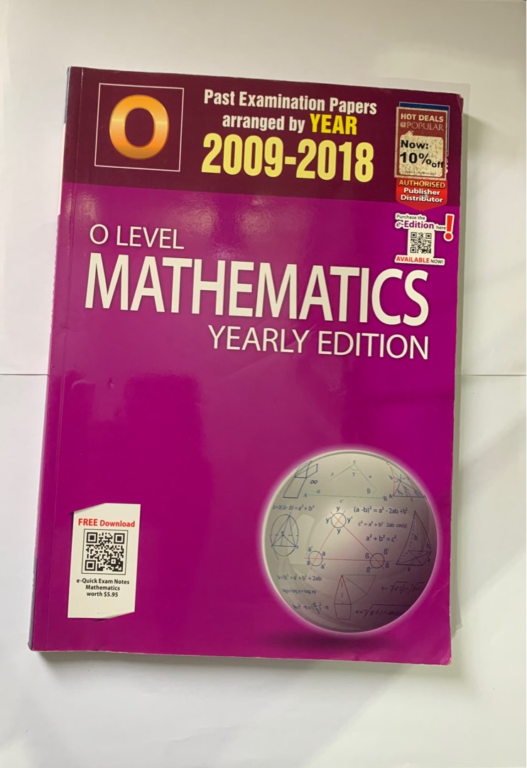 O level Emath yearly TYS, Hobbies & Toys, Books & Magazines, Assessment ...