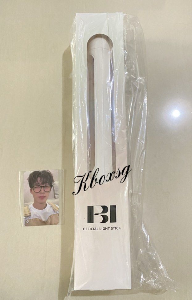 (PREORDER) OFFICIAL B.I lightstick/ BI OFFICIAL LIGHTSTICK/ BINBONG ...