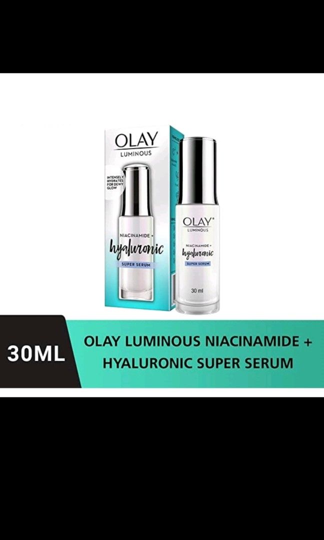 Olay Super Serum Niacinamide + Hyaluronic White Radiance, Beauty & Personal Care, Face, Face ...