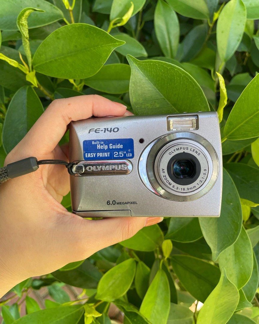 Olympus Fe-140 Digicam, Photography, Cameras on Carousell