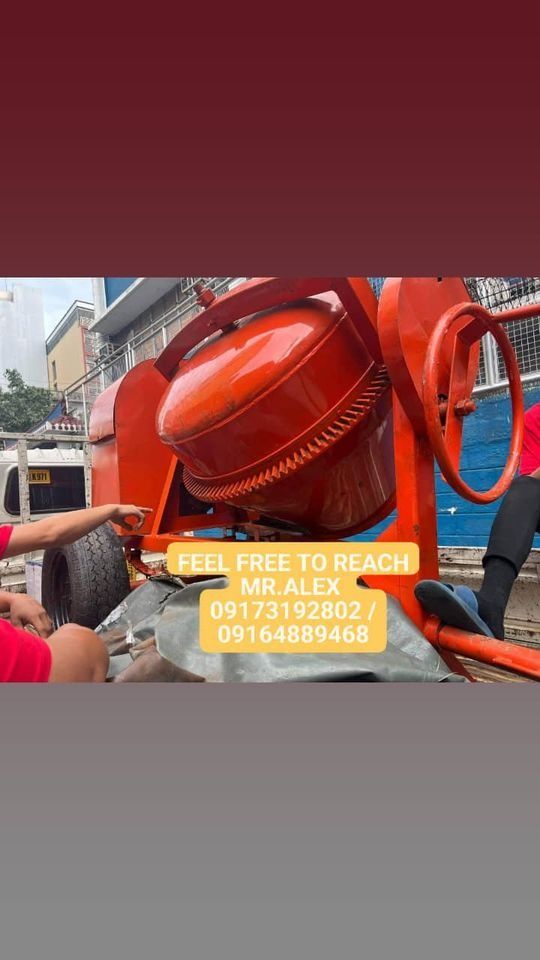 One Bagger Mixer Specs: 7HP / single phase, Commercial & Industrial ...