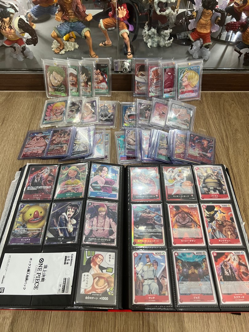 OP-01 and OP-02 master set. , Hobbies & Toys, Toys & Games on Carousell