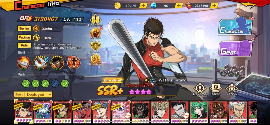 One punch man the strongest Account (OPM the strongest / OPMTS), Video ...