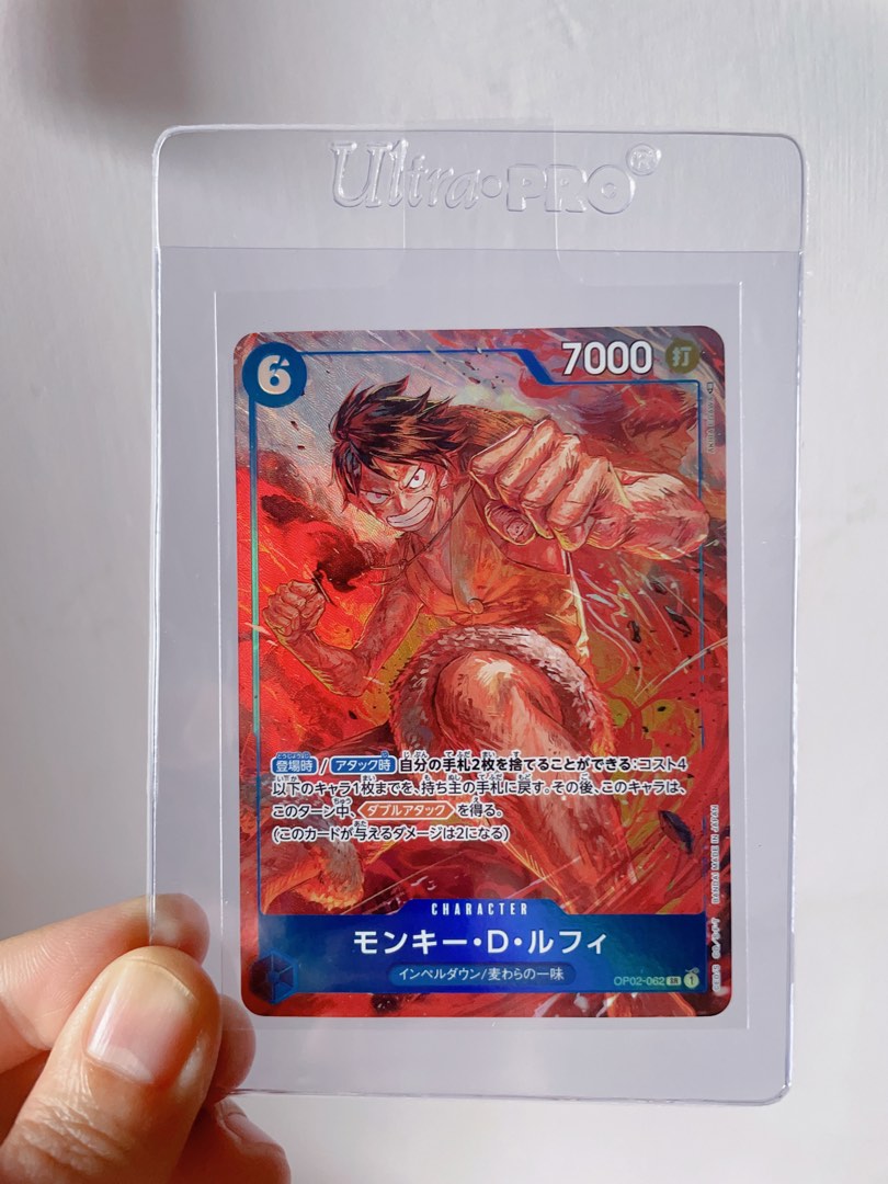 Op-02 Luffy AA one piece, Hobbies & Toys, Toys & Games on Carousell
