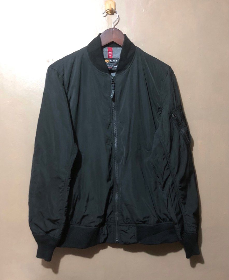 Original ALPHA INDUSTRIES Bomber Jacket, Women's Fashion, Coats ...