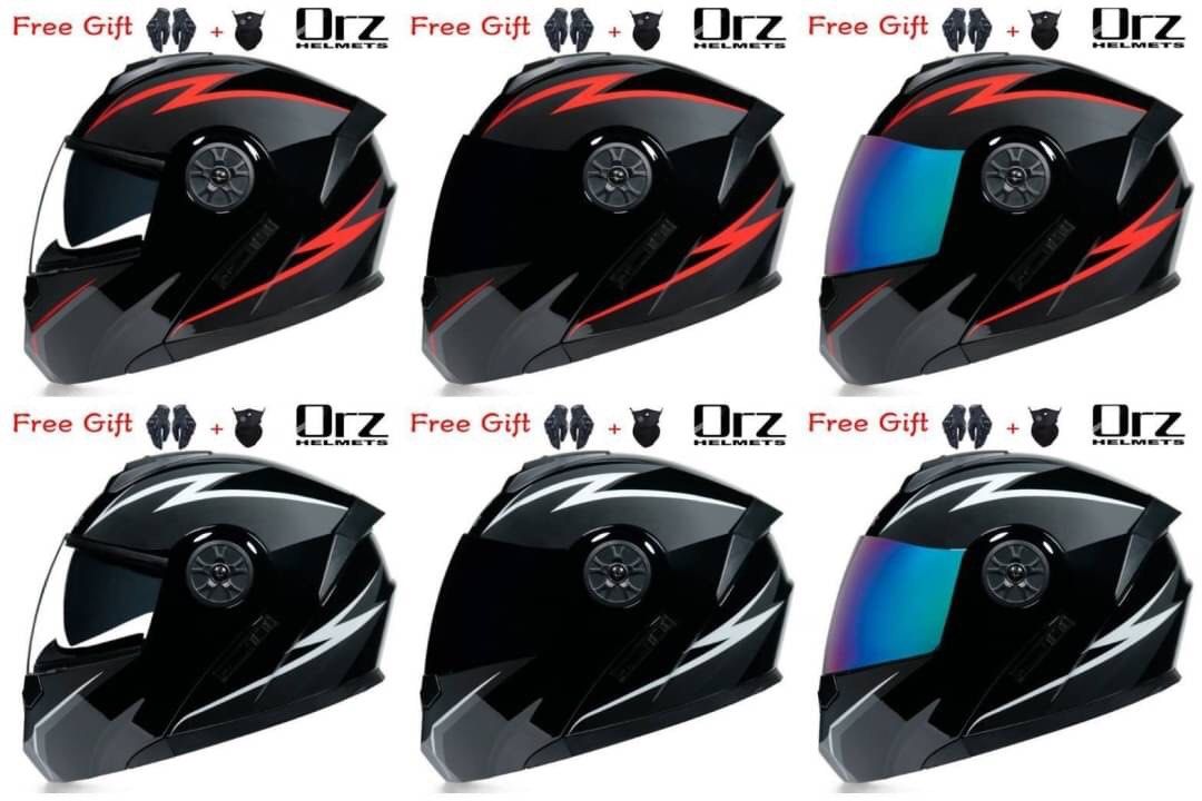 ORZ modular motorbike helmet 100% actual photos of our customer's order ...