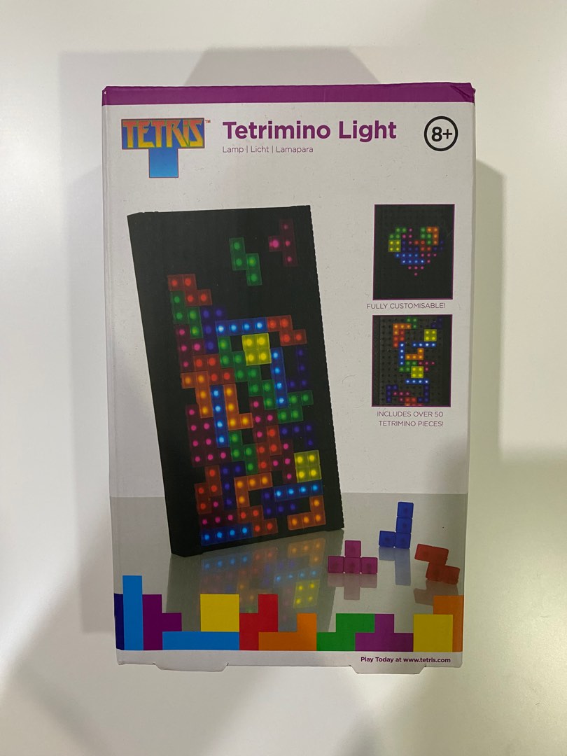 Paladone Official Tetris Tetrimino Light Original, Hobbies & Toys, Collectibles & Memorabilia ...