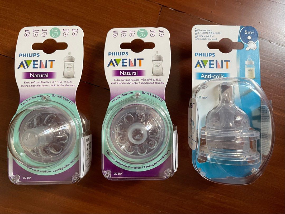 Philips Avent teats (brand new), Babies & Kids, Nursing & Feeding ...
