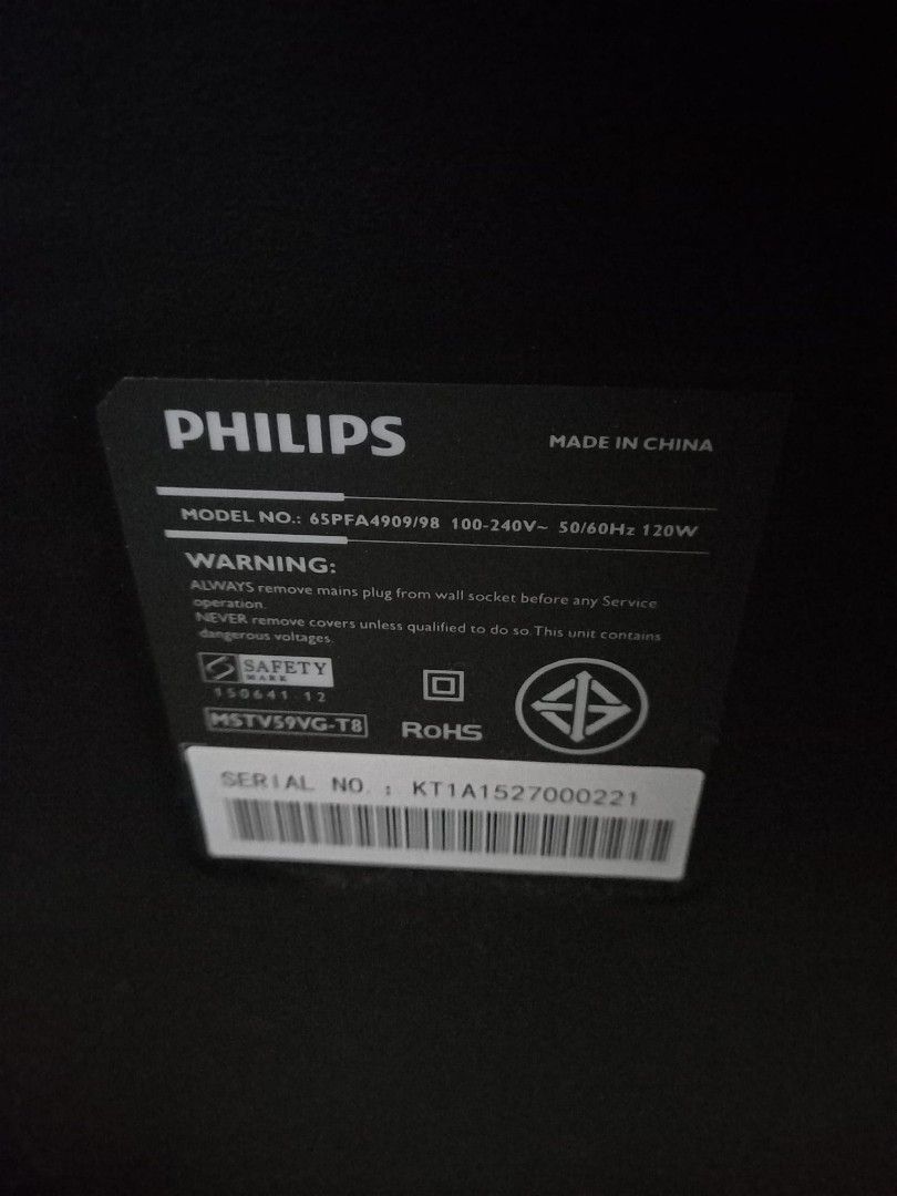 Philips 65 inch Full HD LED TV, TV & Home Appliances, TV ...