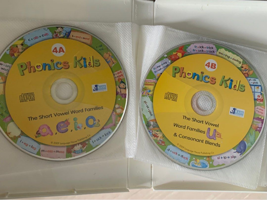 Phonics kids 系列VCD 、DVD 、書, 興趣及遊戲, 書本 & 文具, 小朋友書 - Carousell