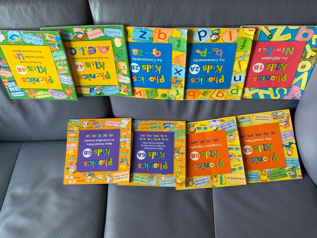 Phonics kids 系列VCD 、DVD 、書, 興趣及遊戲, 書本 & 文具, 小朋友書 - Carousell