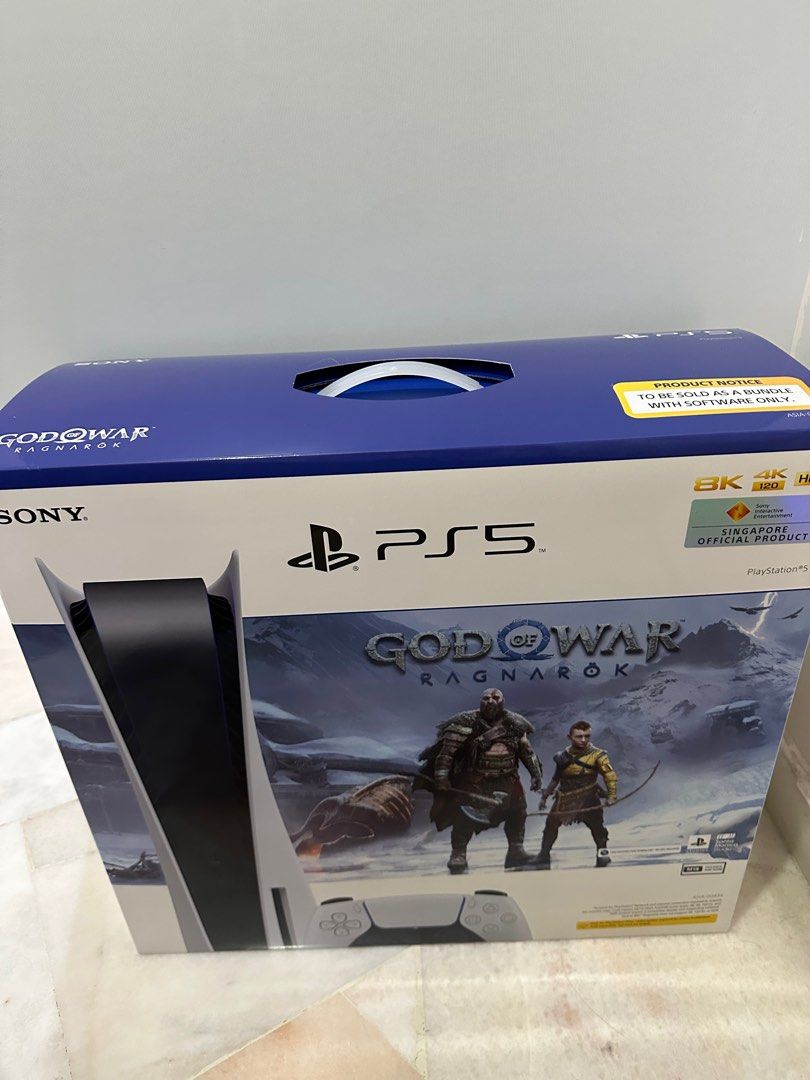 Playstation 5 PS5 disk Version, Video Gaming, Video Game Consoles ...