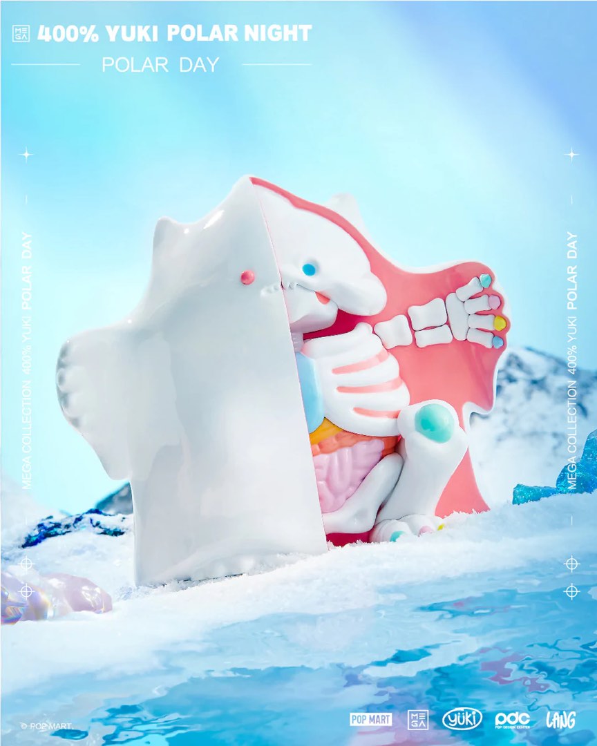 polar day pop mart yuki series, Hobbies & Toys, Toys & Games on Carousell