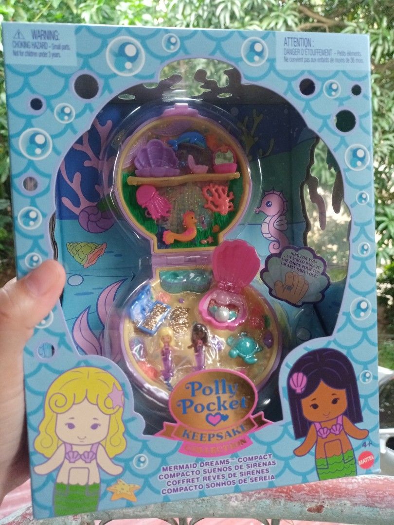 Polly Pocket Keepsake Collection Mermaid Dreams Purple Tails Only Hobbies And Toys Toys
