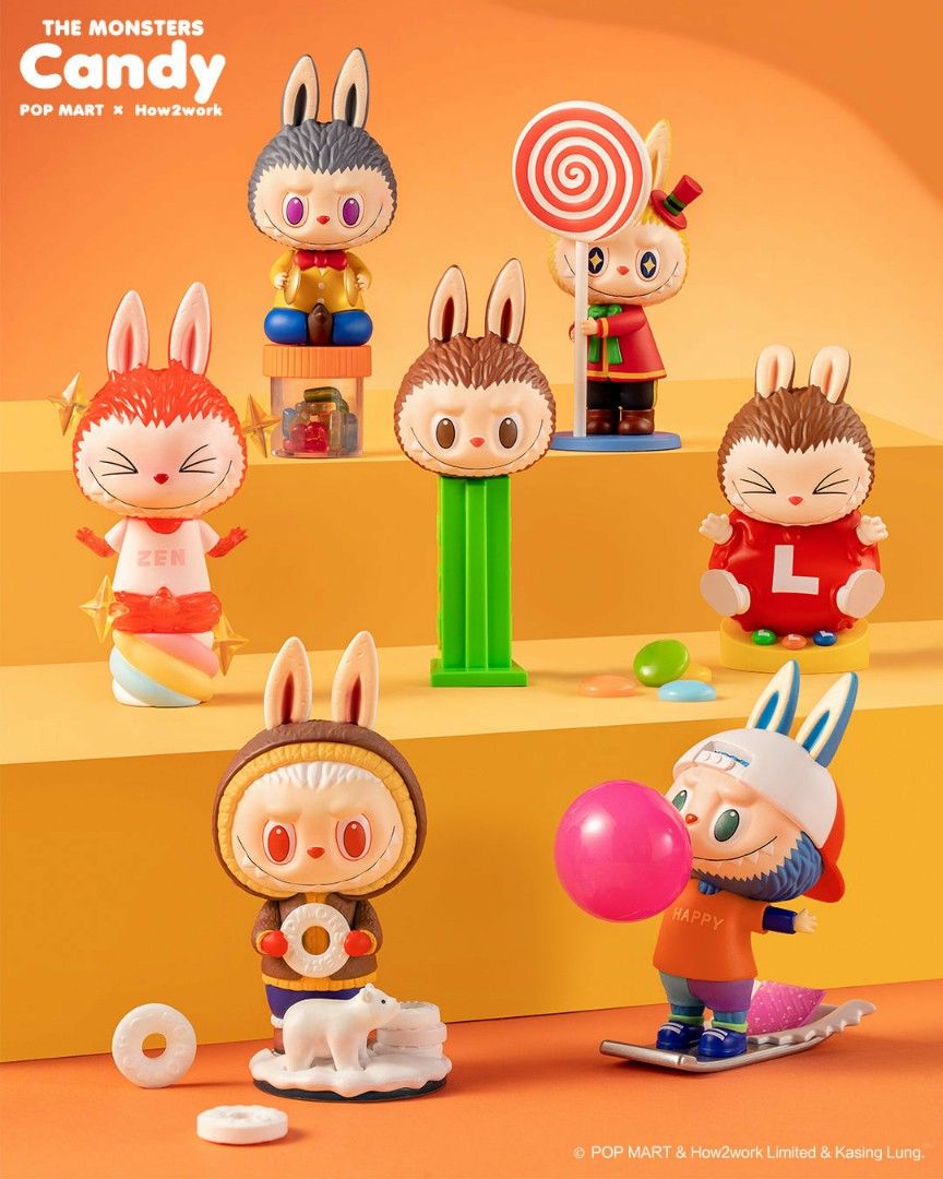 [POPMART] LABUBU THE MONSTERS CANDY SERIES FULL SET AND INDIVIDUAL ...