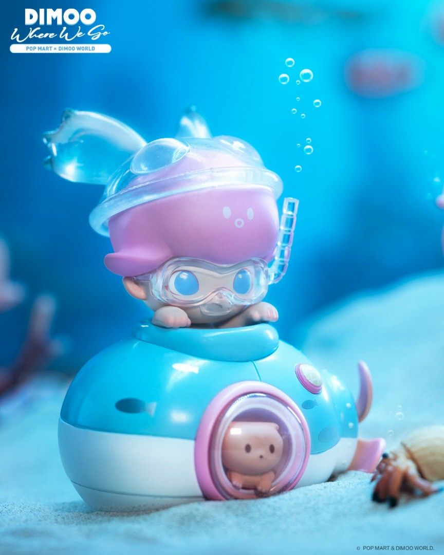 [POPMART] POPMART DIMOO WHERE WE GO SERIES FULL SET AND INDIVIDUAL ...