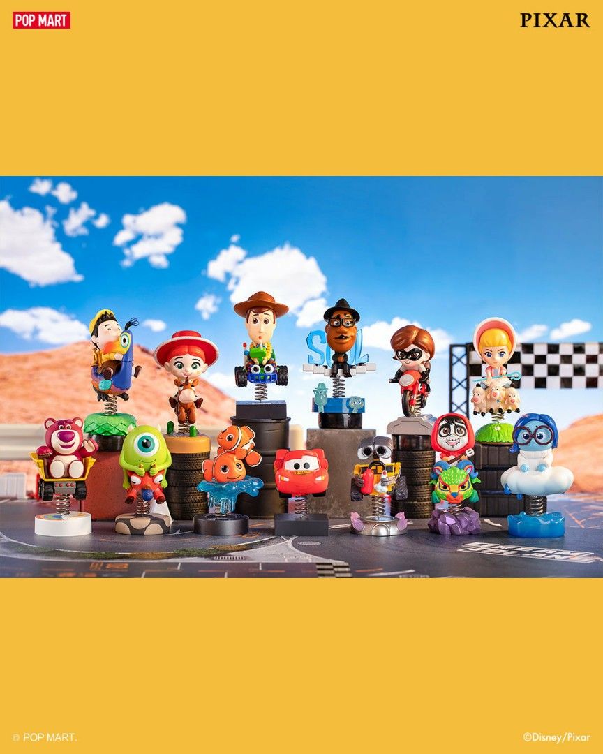[POPMART] POPMART PIXAR SHAKE OF PIXAR SERIES FULL SET AND INDIVIDUAL ...