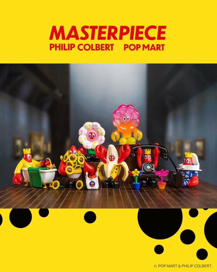 [POPMART] POPMART X PHILIP COLBERT MASTERPIECE SERIES FULLSET AND ...