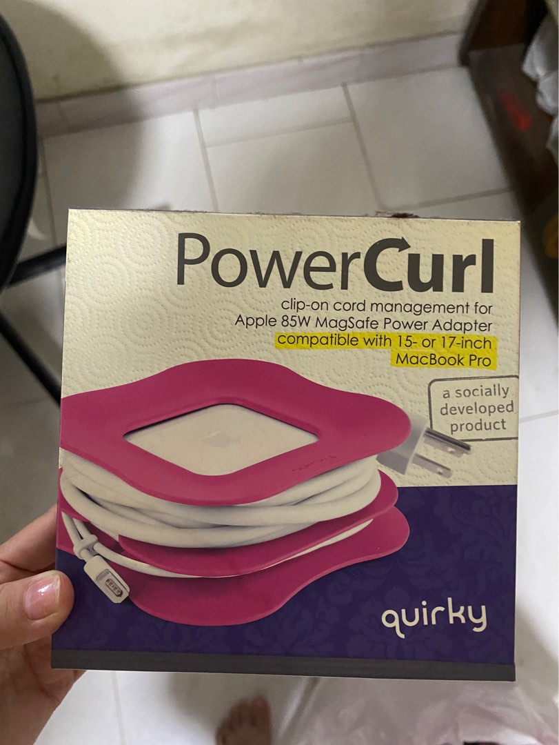 PowerCurl cable organizer, Computers & Tech, Parts & Accessories ...
