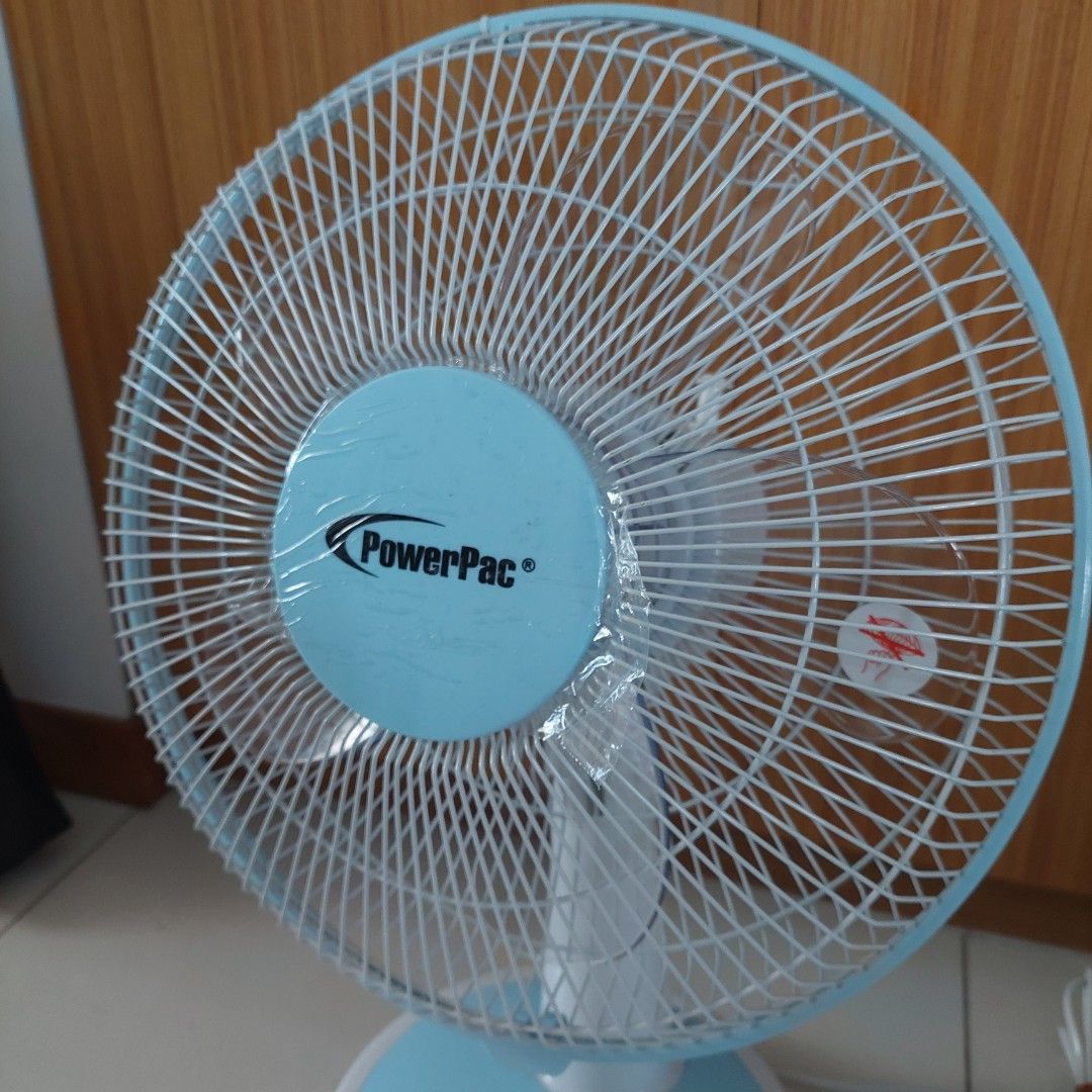 PowerPac Desktop Fan 3 Speed Timer, Furniture & Home Living, Lighting ...