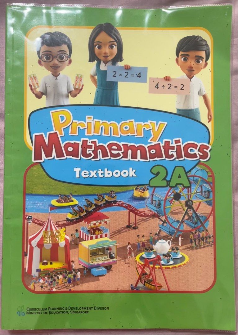 primary 2 Mathematics TB 2A & 2B, Hobbies & Toys, Books & Magazines ...