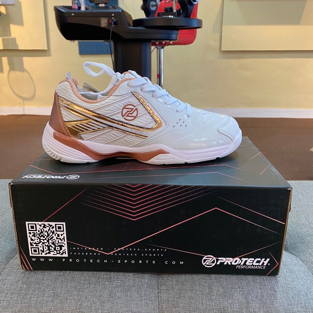 Protech ACES Badminton shoes Original by Protech Malaysia, Sports Equipment, Sports & Games ...