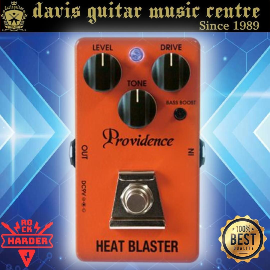 Providence Heat Blaster HBL 3 Distortion Guitar Effect Pedal Made In ...